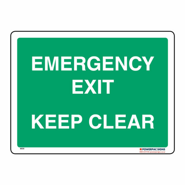 Emergency Signs | Powerpac