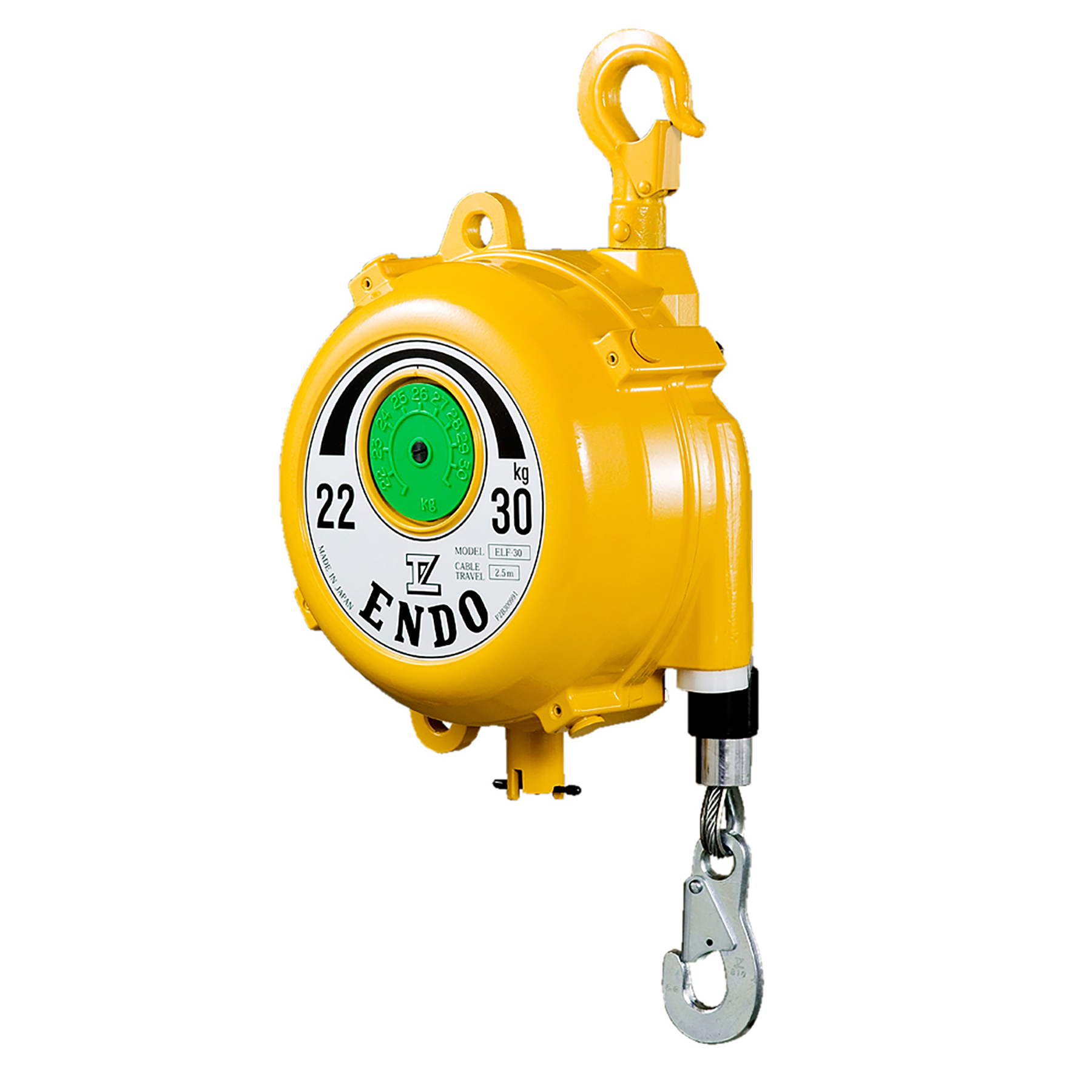 Endo Spring Balancer - ELF-30 22-30kg cap. 2.5m Travel | Powerpac